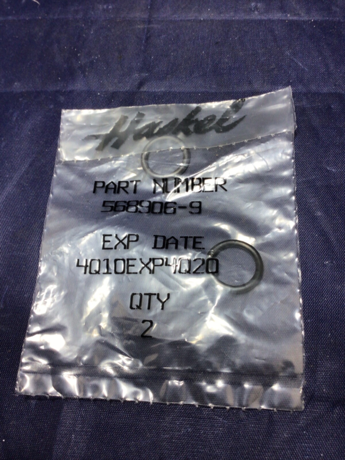 Haskel O Ring Part Number 568906-9 New in Factory Sealed Package Set of ...