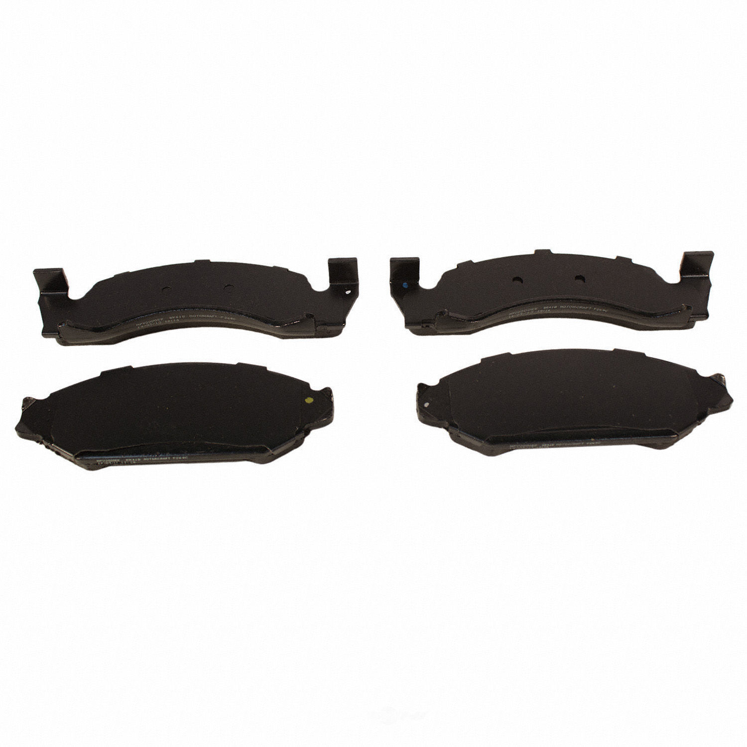 Disc Brake Pad Set-Pads - Standard Premium - Riveted Motorcraft BR-41-B ...