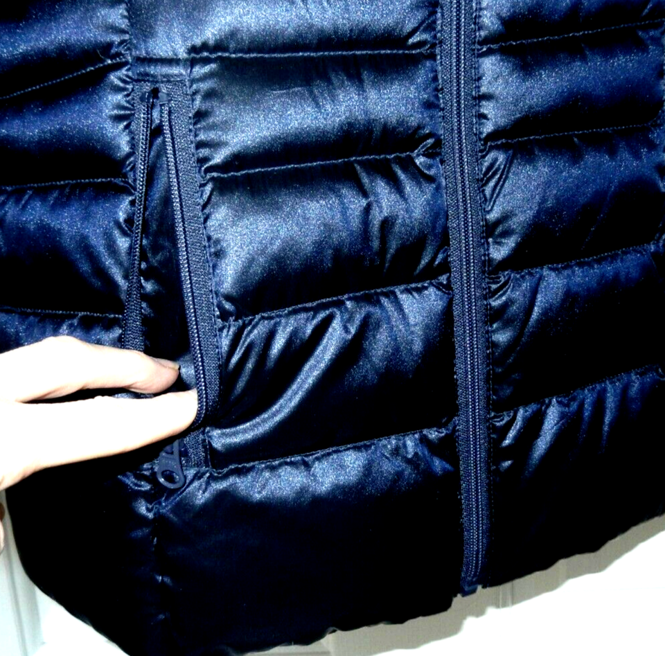 a.n.a Packable PREMIUM DOWN Puffer Jacket-S, Navy Blue NWT $150 | eBay