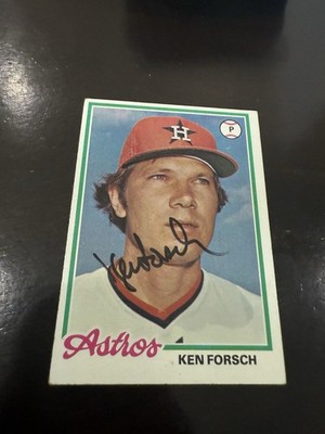 Ken Forsch 1978 Topps In Person Signed Auto Autograph #181 | eBay