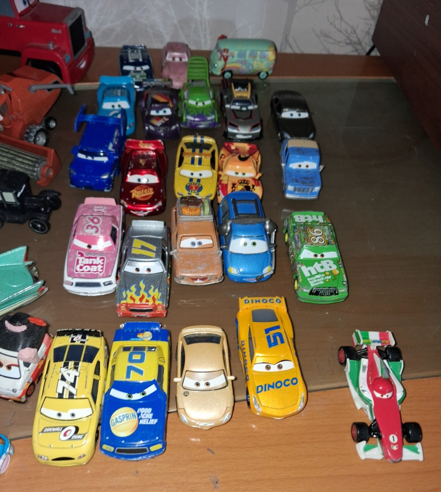 Disney Cars Bundle Large Selection In Total 100 Cars plus car ...