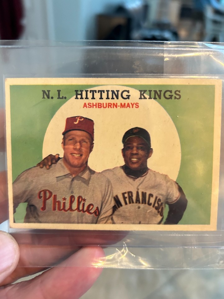 1959 Topps #317 Willie Mays Richie Ashburn NL Hitting Kings #317 | eBay