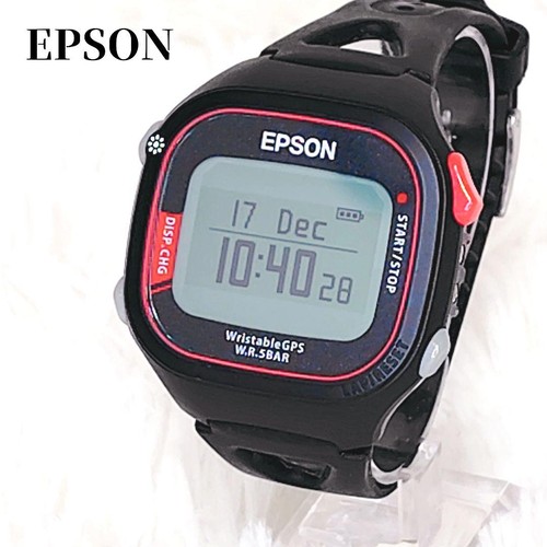 EPSON Wristable GPS SS-500R Running Watch | eBay