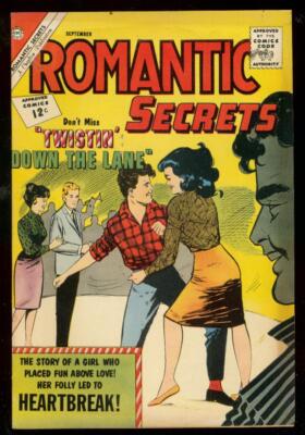 ROMANTIC SECRETS #40 1962-CHARLTON-THE TWIST-RARE ISSUE FN/VF | eBay