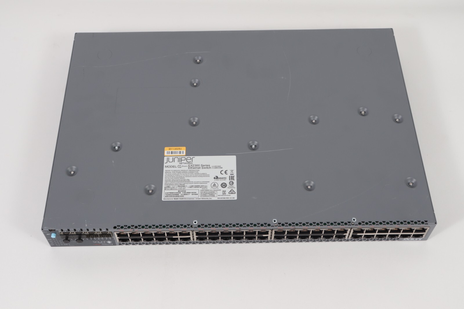 Juniper EX2300-48P 48-Port Gigabit Ethernet Switch PoE+ 4x SFP+ Power ...