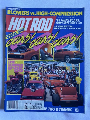1985 October Hot Rod Magazine Dan Dvorak Talks NHRA And Chrysler (MH479 ...