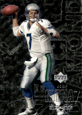 2000 Upper Deck Black Diamond Jon Kitna 105 Seattle Seahawks | eBay