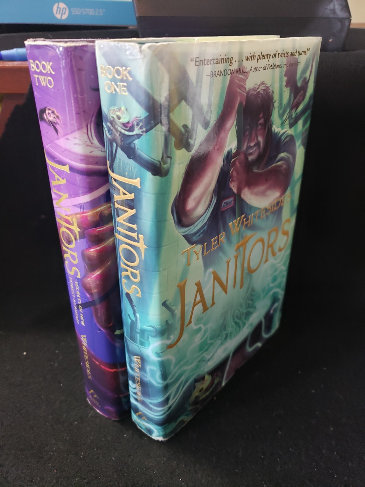 Janitors Book lot By Tyler Whitesides 1 and 2, Book 2 Signed | eBay