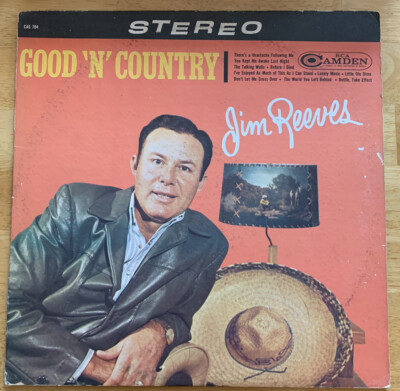USED! Jim Reeves: “ Good ‘n Country” L0 Vinyl Record-G | eBay