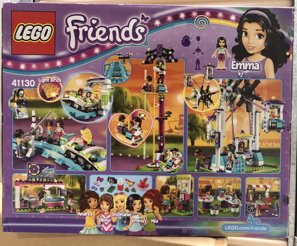 LEGO 41130 Friends Amusement Park Roller Coaster Set Brand New Sealed ...