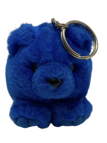Puffkins Plush Swibco Bear Blue Keychain Vtg 1994 Stuffed Animal Mini ...
