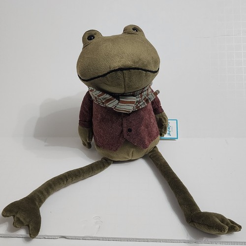 Jellycat Riverside Rambler Frog Plush Stuffed Animal Soft Toy Green Red ...