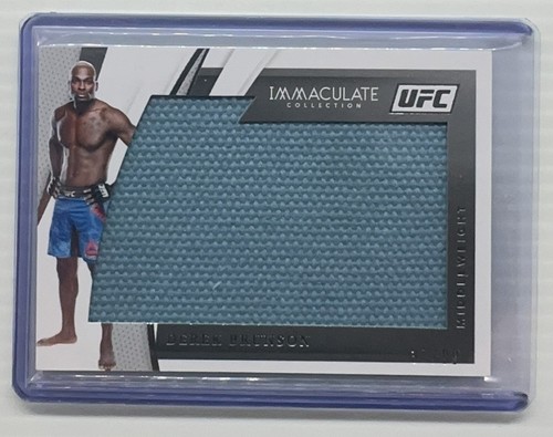 2021 Immaculate UFC Derek Brunson Fight Mat #/99 | eBay