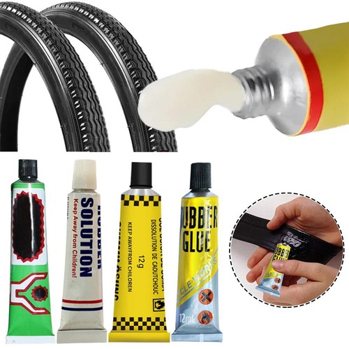 *_5x Rubber Solution Cement Puncture Fluid Tyre Repair Bicycle Bike Car ...