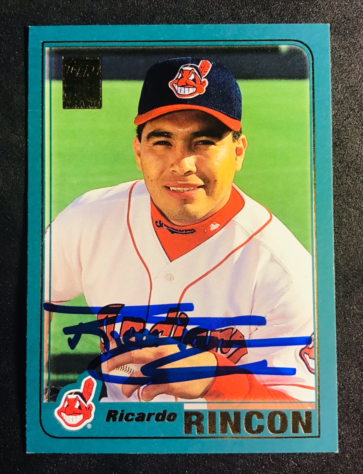Cleveland Indians RICARDO RINCON signed auto autographed 2001 TOPPS ...