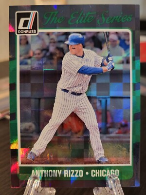 2017 Panini Donruss Elite Series Silver /349 Anthony Rizzo #ES-12 ...