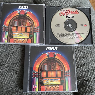 Your Hit Parade, Time-Life Music, Includes 1951, 1952 & 1953 Lot CD | eBay