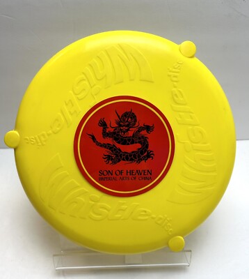 Vintage WHISTLING whistle disc Frisbee Flying Disc SON OF HEAVEN | eBay