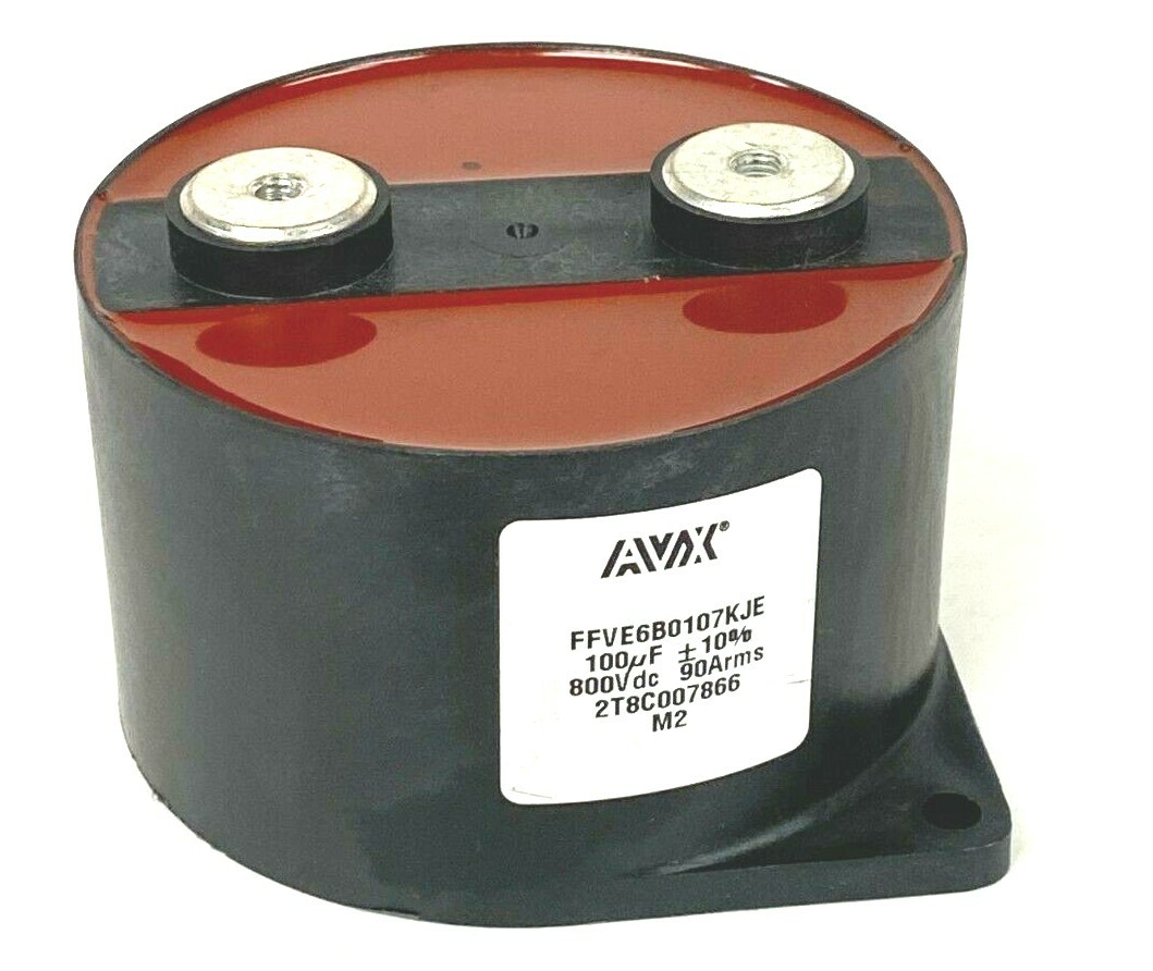 AVX TPC Medium Power Film Capacitor 800Vdc 100uF ±10% 90Arms ...