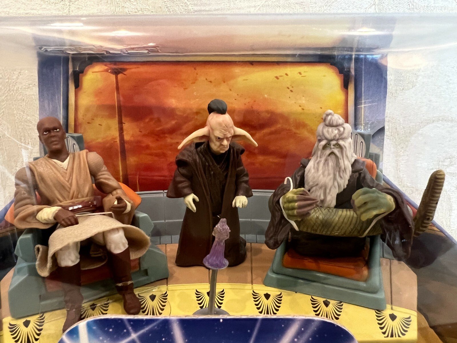 Star Wars JEDI HIGH COUNCIL Mace Windu Even Piell Oppo Rancisis AOTC ...
