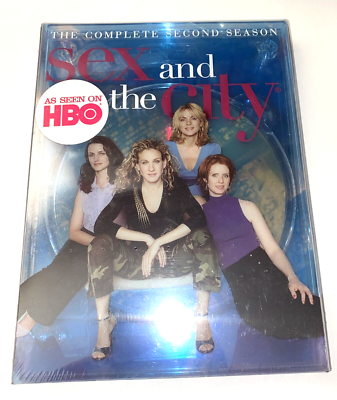 Sex and the City: The Complete Second Season (DVD, 2001) HBO Series ...
