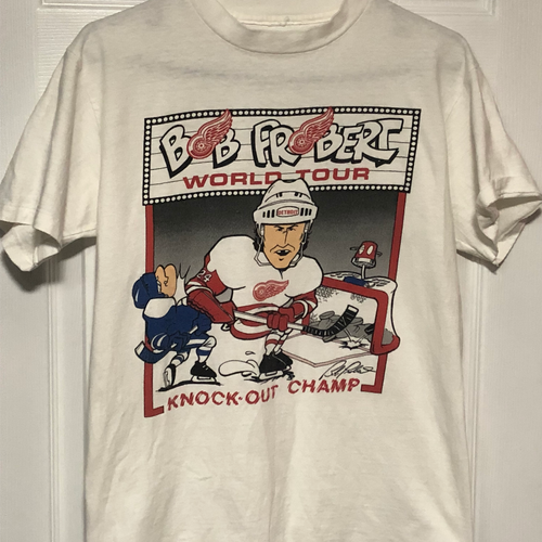 Bob Probert Bruise Brothers Caricature Men T-shirt White Unisex | eBay