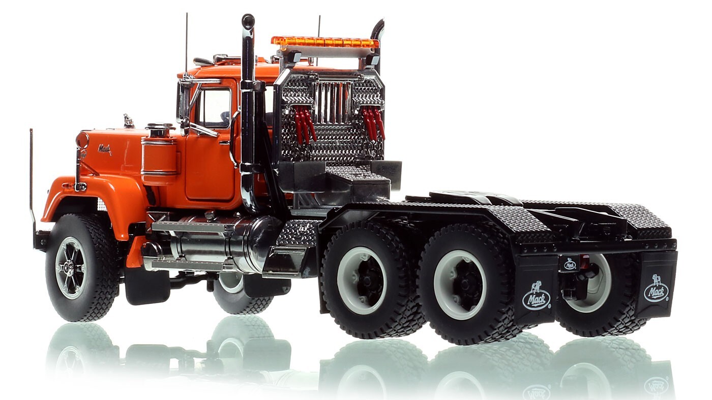 HHR138G-1 - 1:50 scale Mack Superliner Heavy Spec - Orange over Black ...