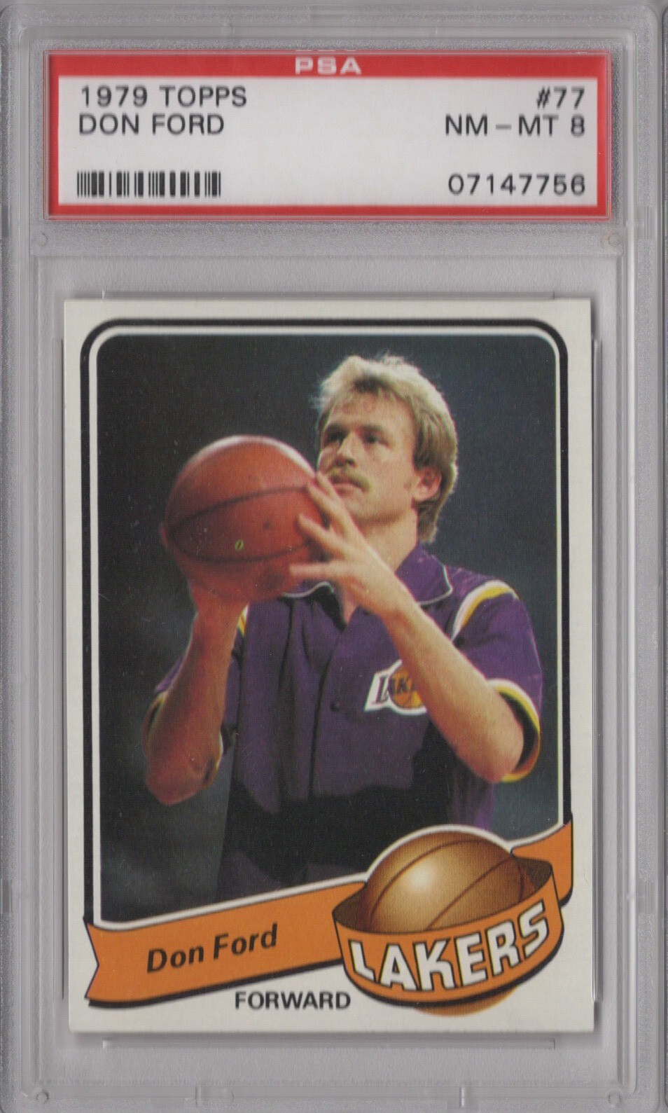 Don Ford 1979 Topps PSA 8 NM-MT Graded Card Los Angeles Lakers #77 | eBay
