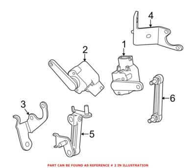 Genuine OEM Headlight Level Sensor Rear for BMW 37146853755 | eBay