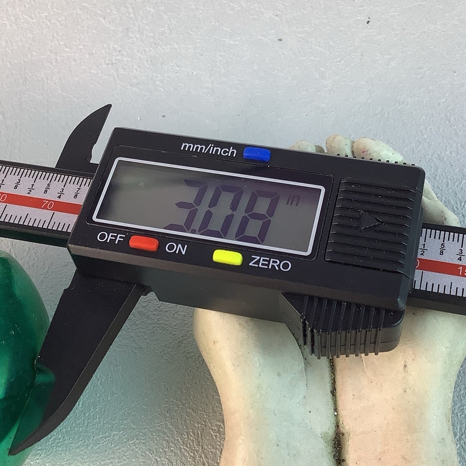 Vintage PREMIER Glass Works Double Indented-Embossed Teal Color ...