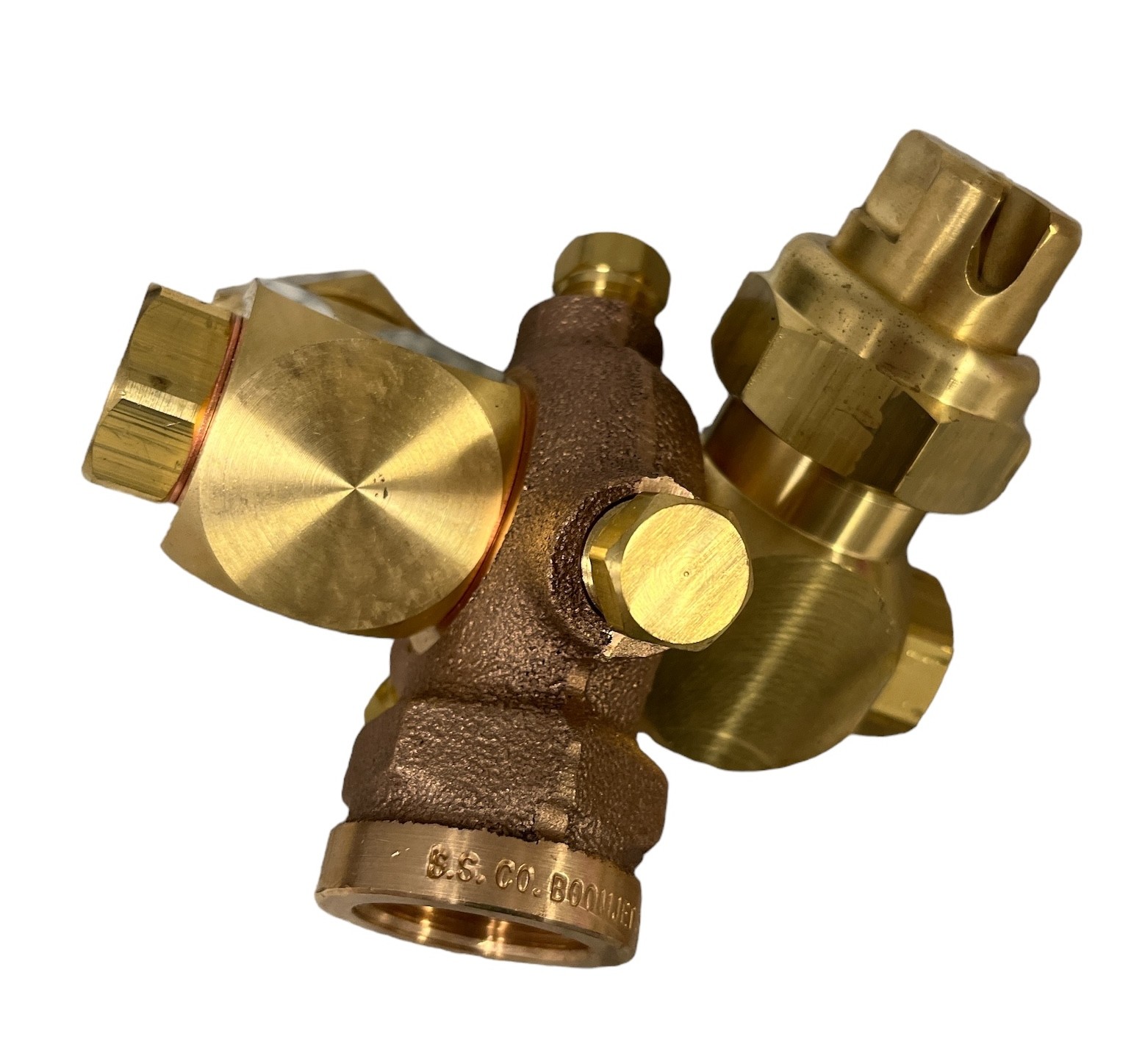 TeeJet Double Swivel Spray Nozzle With Off-Center Spray Tips - 4418-3/4 ...