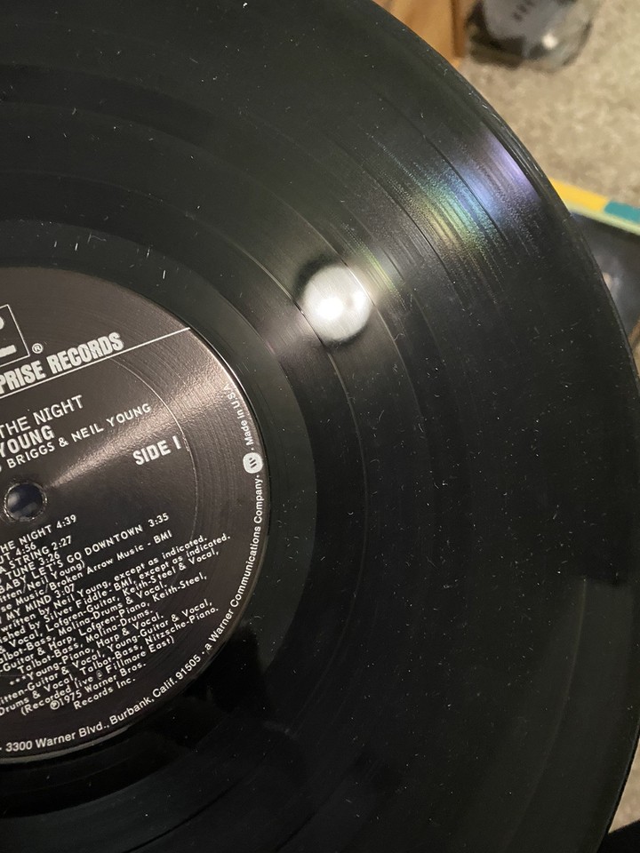 Neil Young - Tonights the Night - 1975 Reprise MS-2221 LP Vinyl Record ...