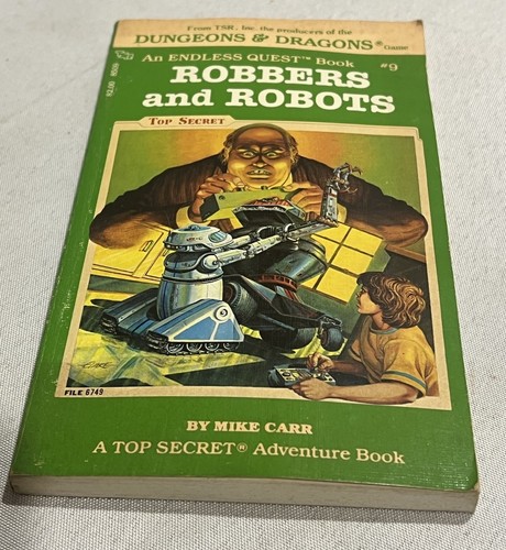 Dungeons & Dragons An Endless Quest #9 Robbers and Robots by Mike Carr ...