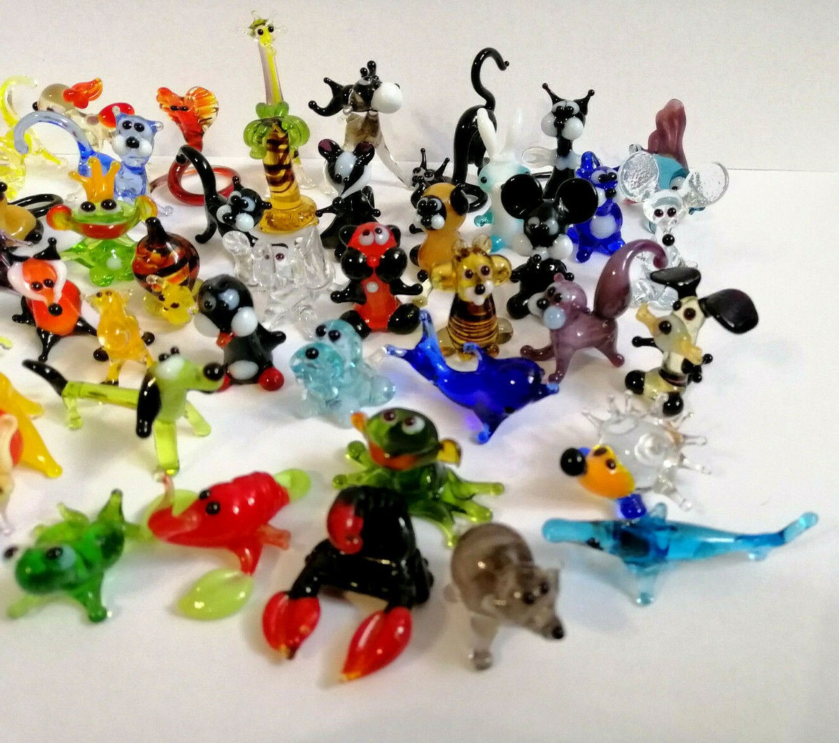 Lampwork Animal Figures Glass Animals. Lampwork Beads.