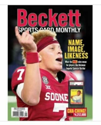 September 2021 Beckett Sports Card Monthly Price Guide Magazine ...