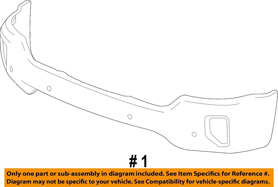 GM OEM 16-19 Silverado 1500 Front Bumper Bumper Components-Front Bumper ...