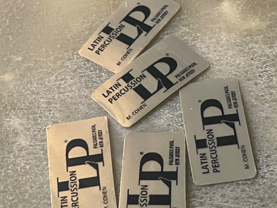 LP Latin Percussion Bongo Plates or Tag $12 Set 2 (pair) | eBay