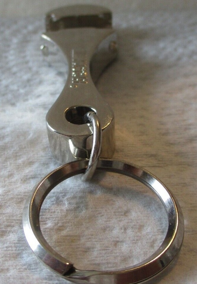 Jimmy Johnson # 48 CHROME CONNECTING ROD / BOTTLE OPENER METAL KEYCHAIN ...