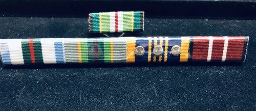 Ribbon Bar AASM, Interfet, ASM, DLSM & ADM WITH 3 Rosettes. #medals # ...