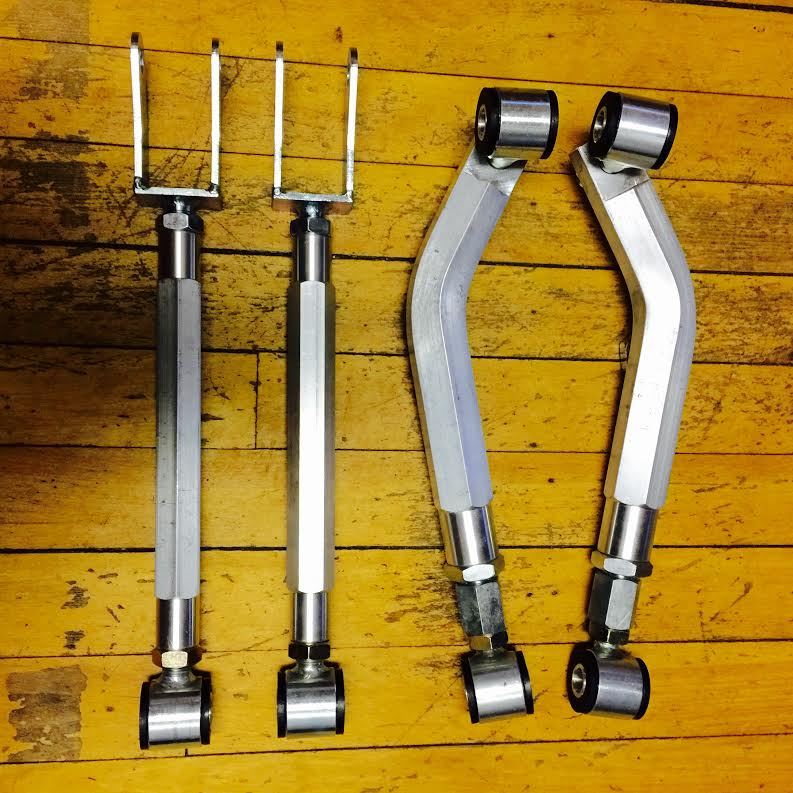Mercedes Rear Adjustable Control Arm Camber Caster Kit R230 SL350 SL500 ...