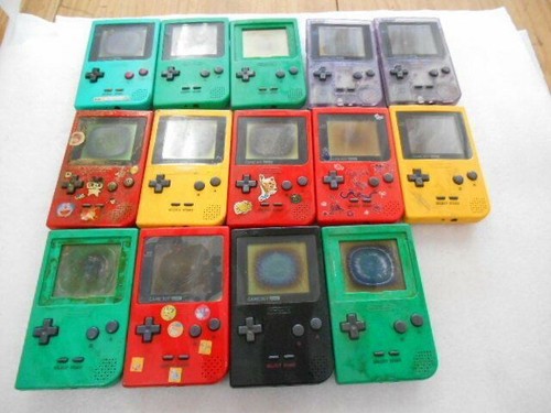 Gameboy Pocket Lot of 14 set Junk for parts Nintendo console MGB-001 ...