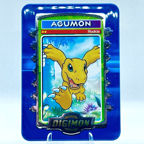Digimon Agumon Rookie 2000 Taco Bell Metal/Tin Card | eBay