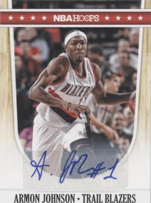 2011-12 NBA Hoops - Armon Johnson #203 Autographs (AU) for sale online ...