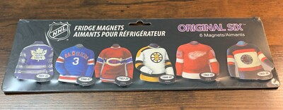 2013 NHL Magnets Original Six Teams Rangers Bruins Redwings Blackhawks ...