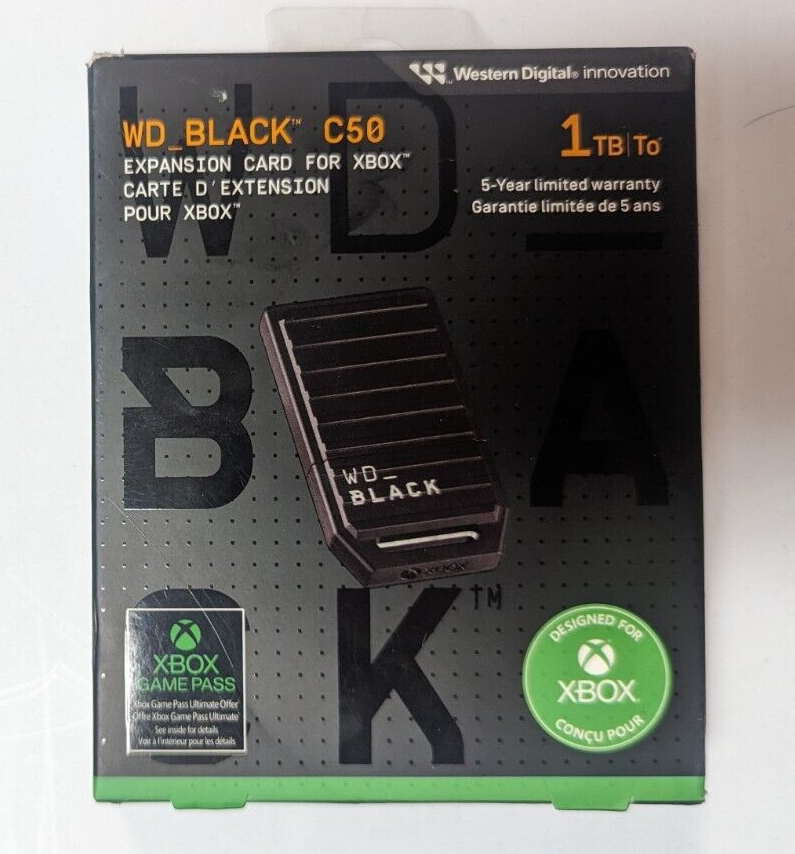 Western Digital WD_BLACK C50 1TB Expansion Card for XBOX WDBMPH0010BNC ...
