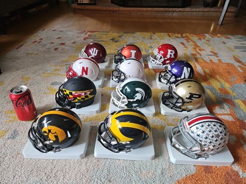 Lot Of 12 NCAA Riddell Mini College Football Helmets | eBay