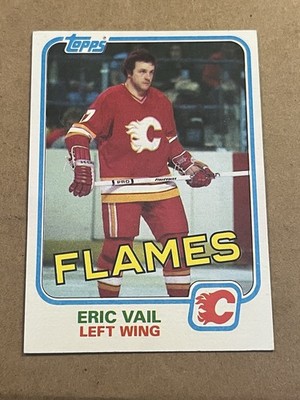 1981-82 TOPPS - ERIC VAIL FLAMES #43 | eBay