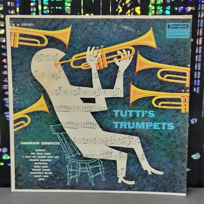 Tutti Camarata Tutti's Trumpets Disneyland 3011 Record Album Vinyl LP ...
