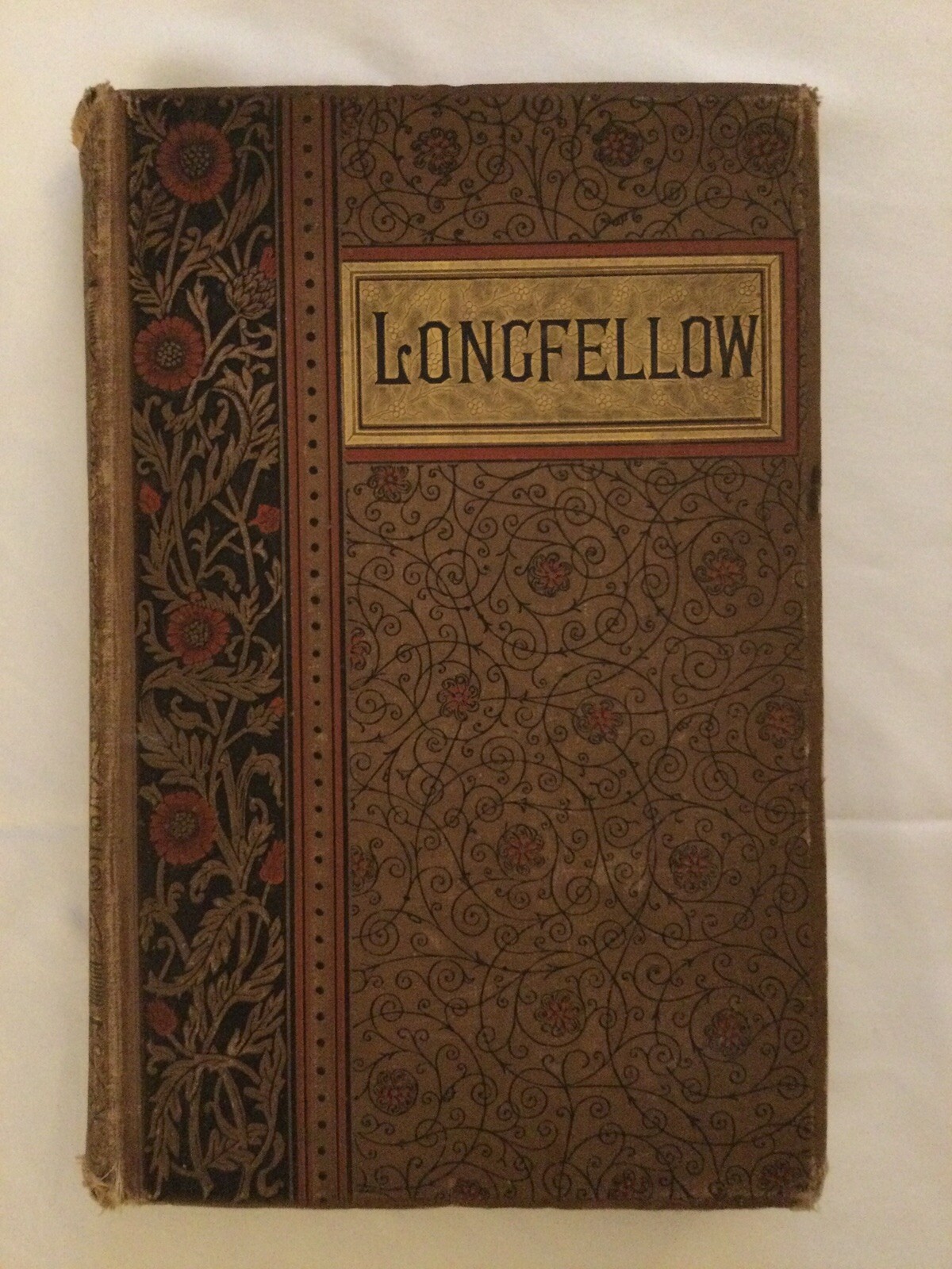 "LONGFELLOW" THE POETICAL WORKS - ANTIQUE - 1890 | eBay