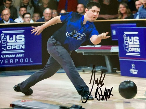JAKOB BUTTURFF Signed Autographed PBA BOWLING CHAMPIONSHIP 8x10 PHOTO w ...